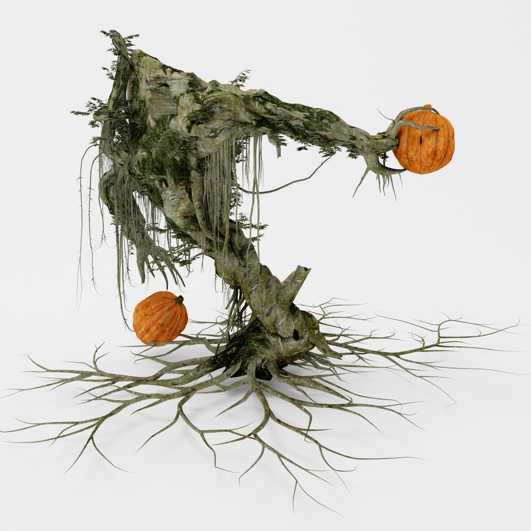 Headless Horseman Tree 3D Model - TurboSquid 1634221