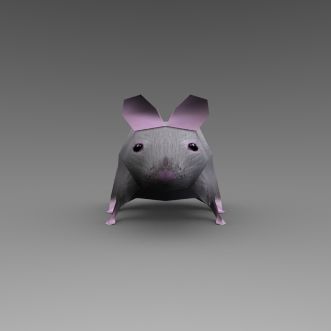 3d Cute Rat Animations