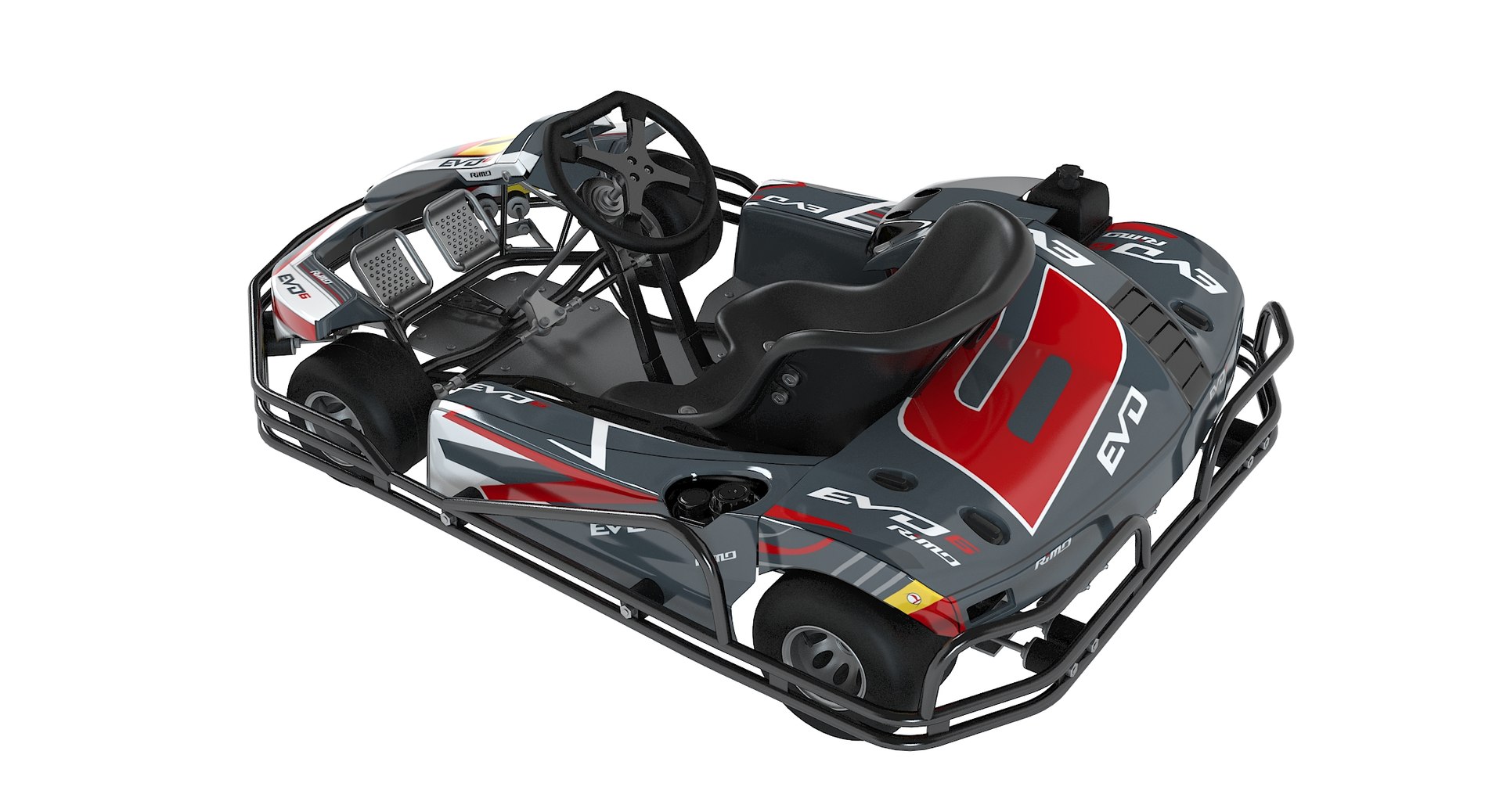 Rimo Evo6 Kart 3d Model