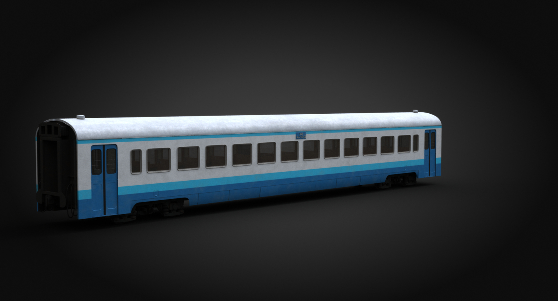 3D D1 Diesel Passenger Train Model - TurboSquid 1289942