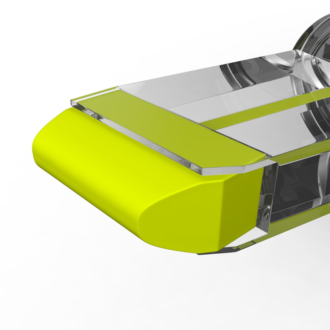 Sharpie Highlighter Clear View 3d Model