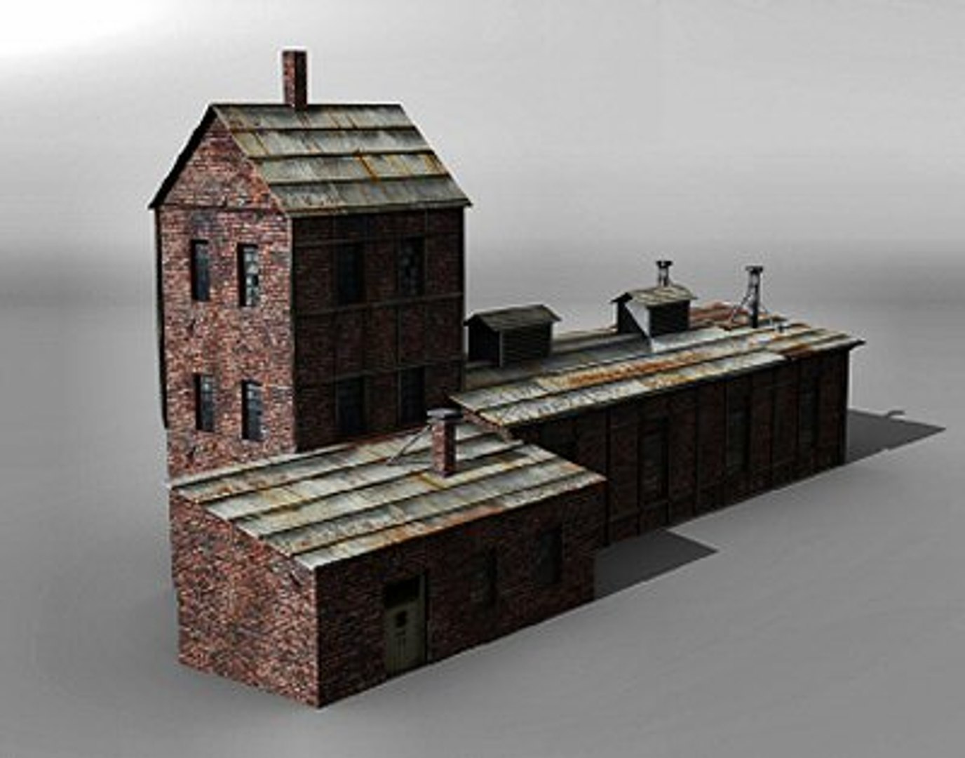 3d Train Shed