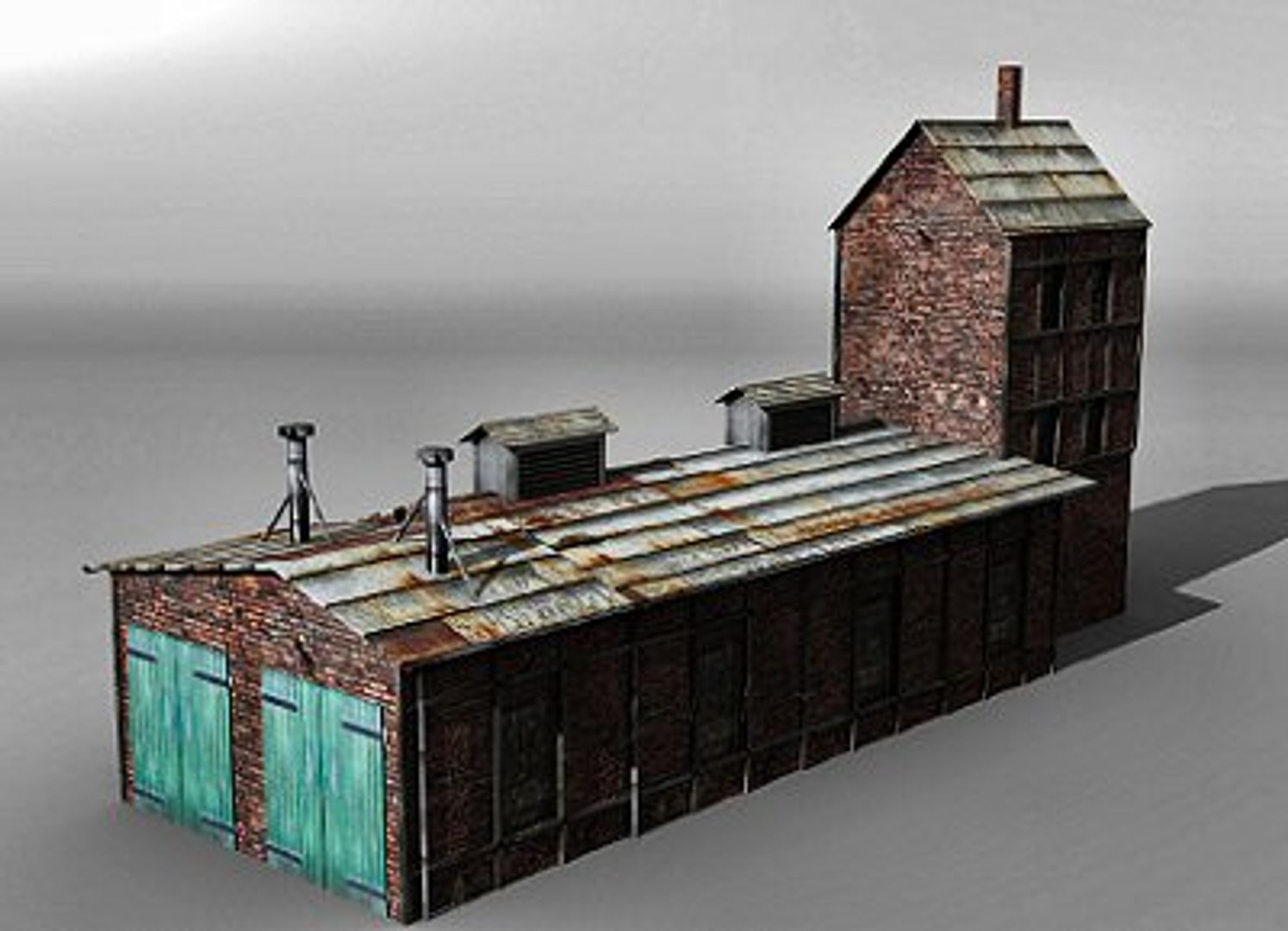 3d Train Shed
