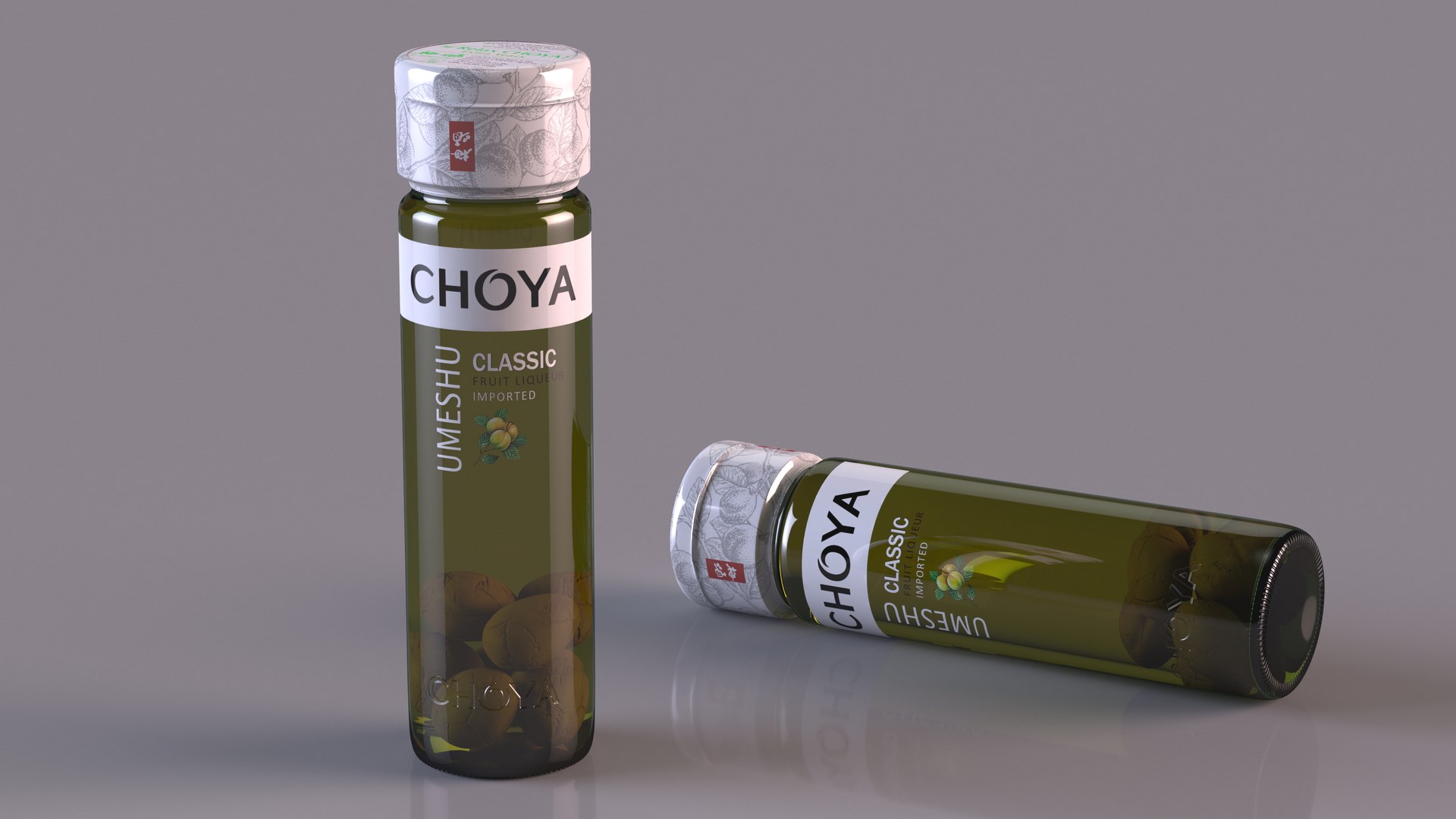 Japanese Ume Liqueur Choya Classic 3D Model - TurboSquid 2021467