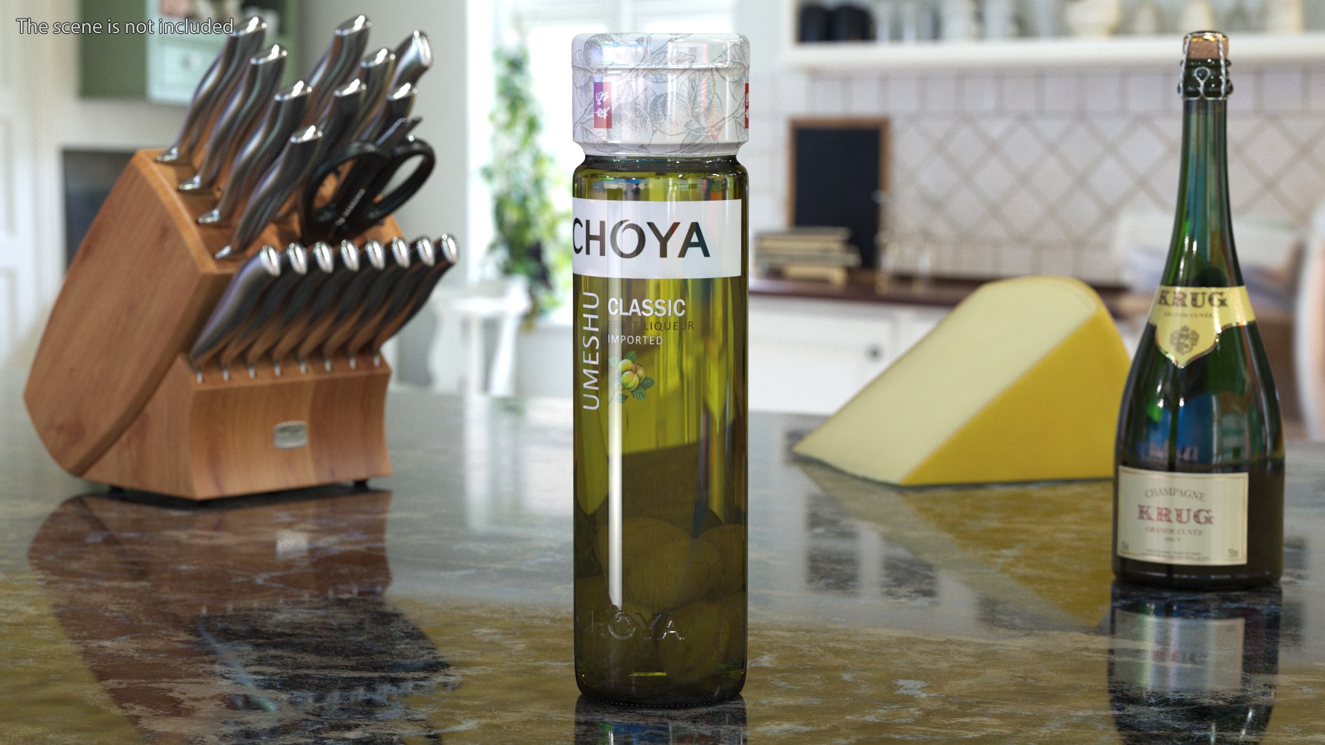 Japanese Ume Liqueur Choya Classic 3D Model - TurboSquid 2021467