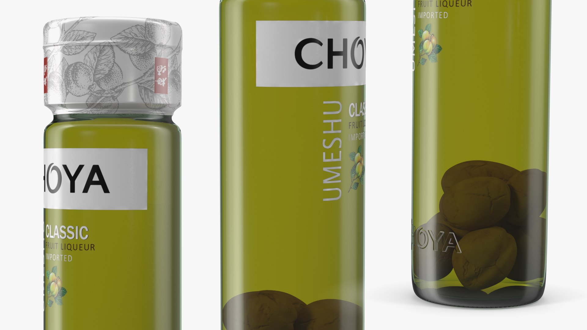 Japanese Ume Liqueur Choya Classic 3D Model - TurboSquid 2021467