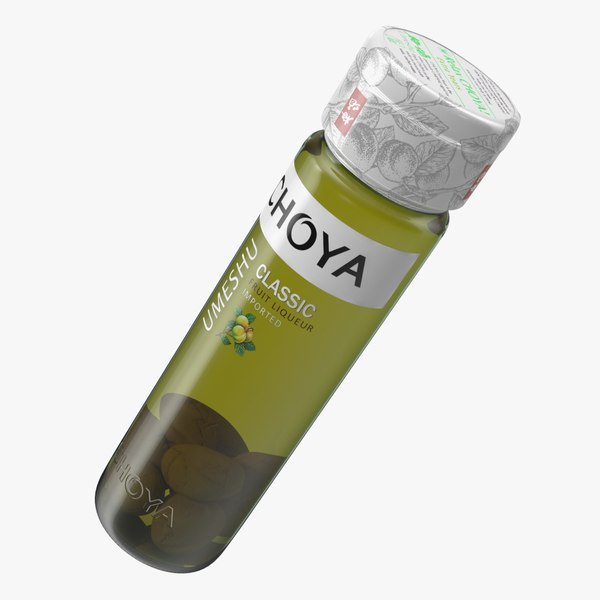 modelo 3d Licor Ume Japonés Choya Clásico - TurboSquid 2021467
