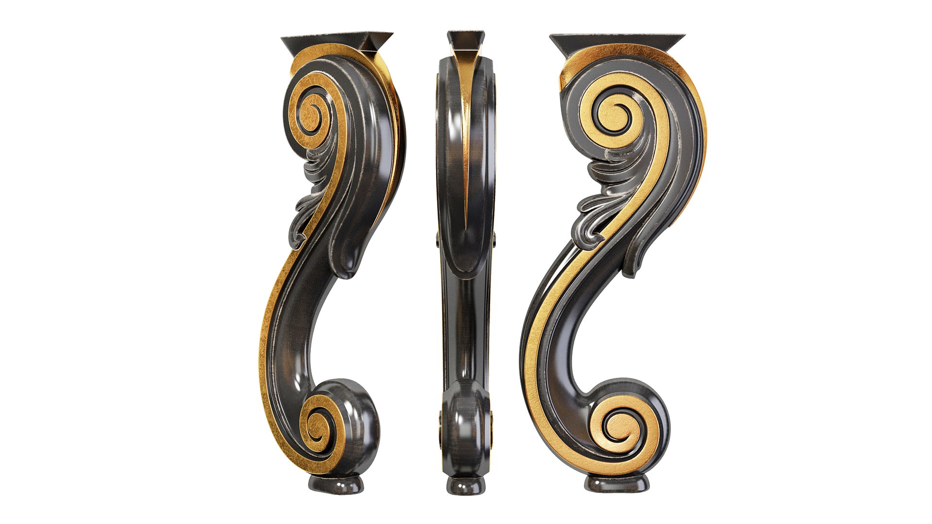 Classic Leg 034 3D Model - TurboSquid 1953560