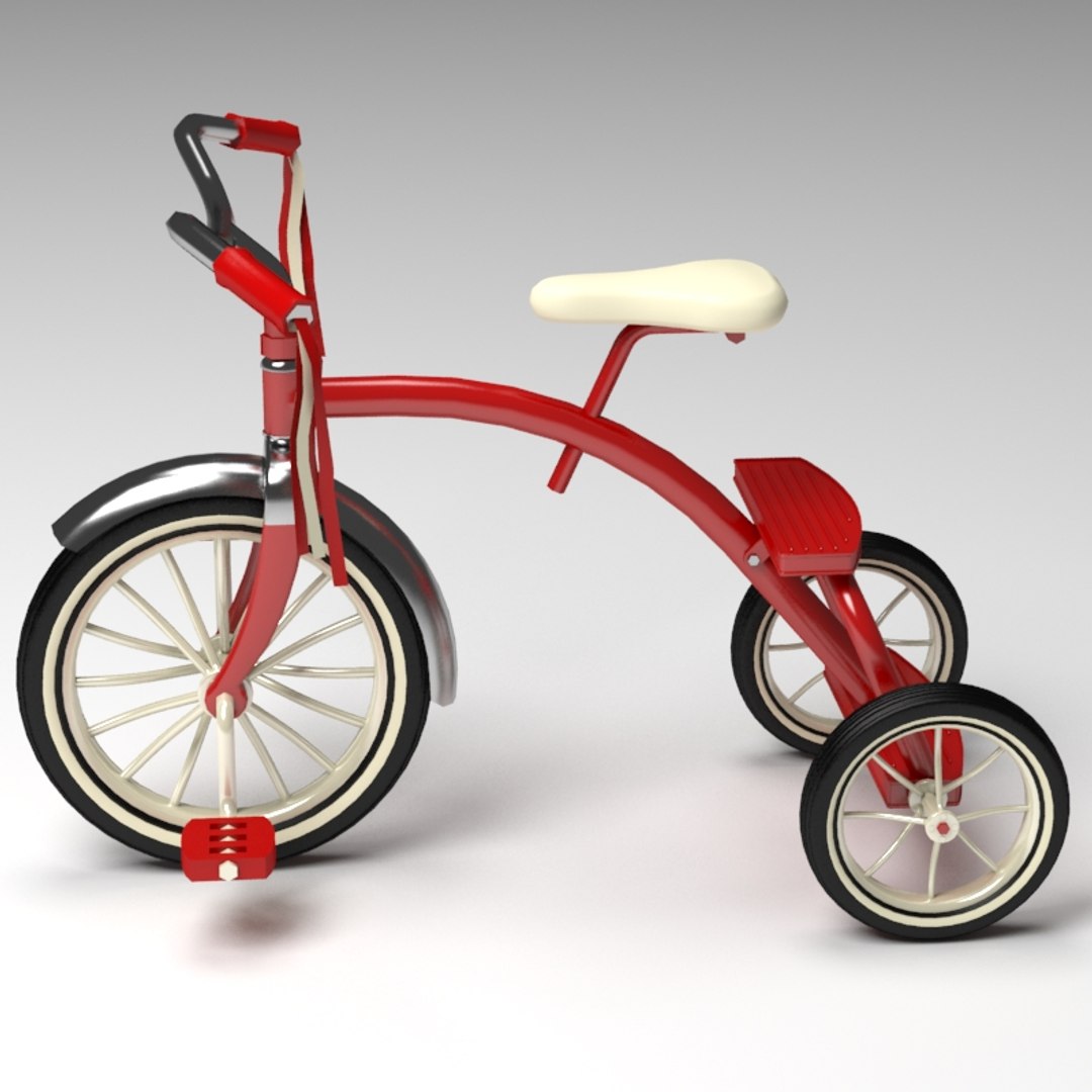 3d Tricycle Toy