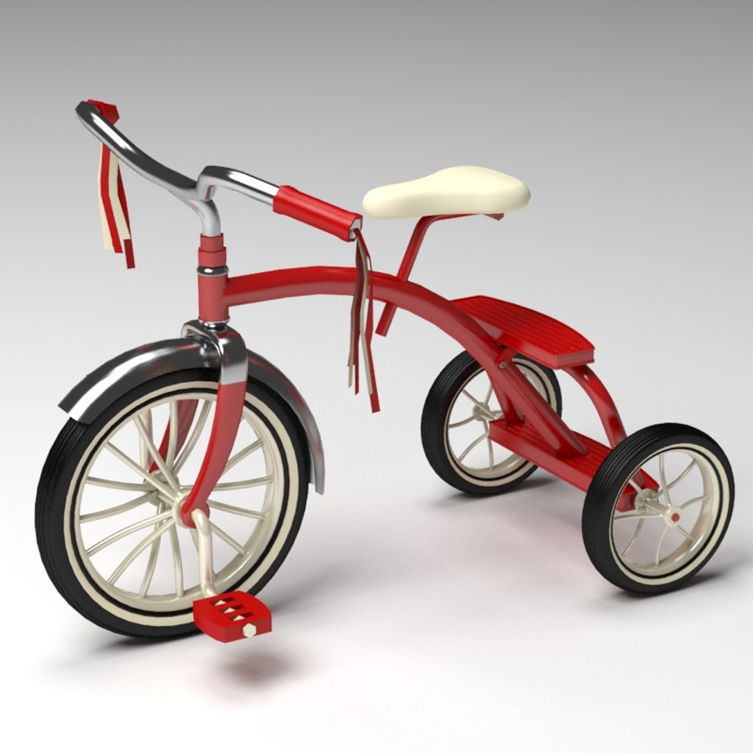 3d Tricycle Toy