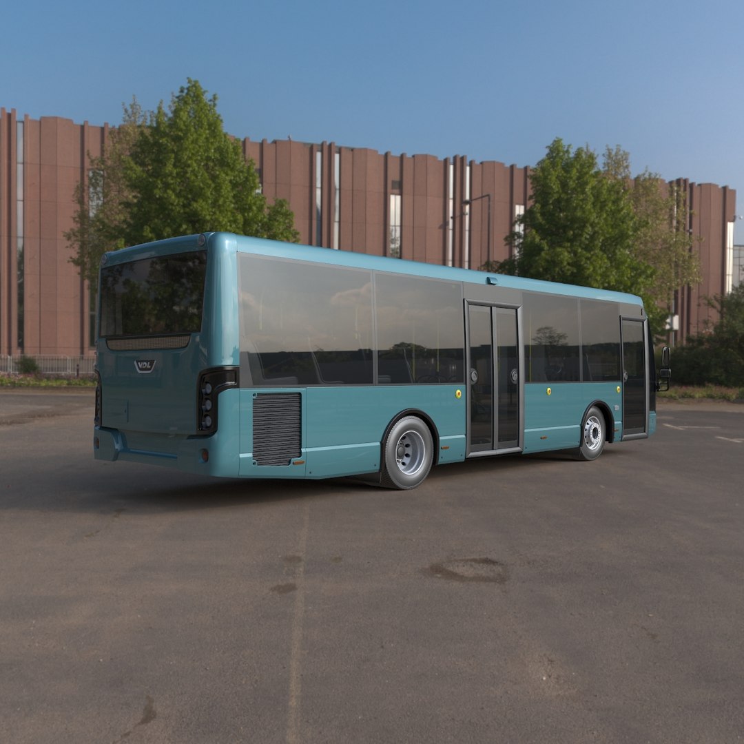 Vdl Citea Lle 99 3D Model - TurboSquid 1199524