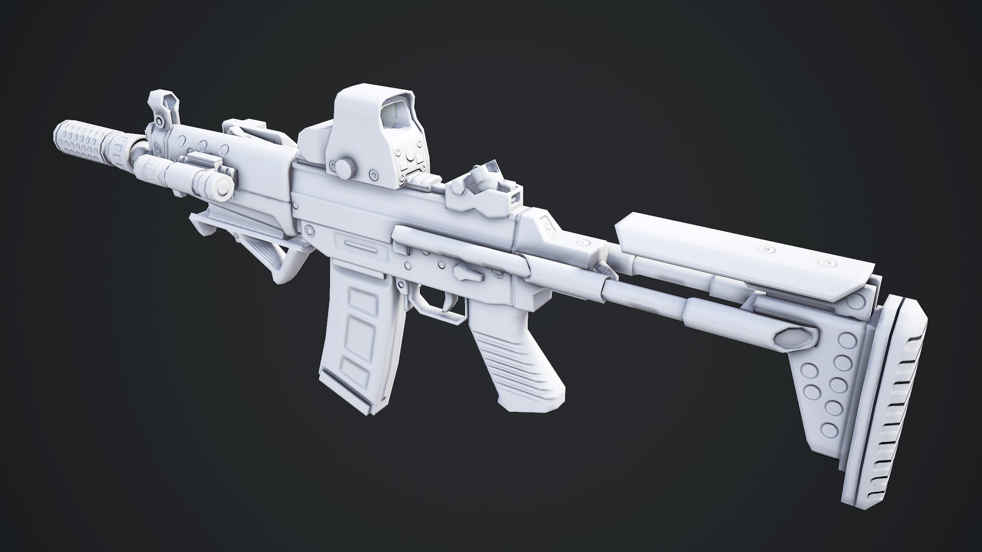 3D SIG SG552 MOD1 DESERT Model - TurboSquid 1806305