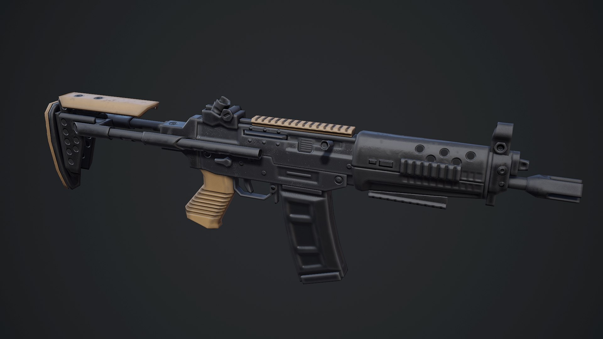 3D SIG SG552 MOD1 DESERT Model - TurboSquid 1806305