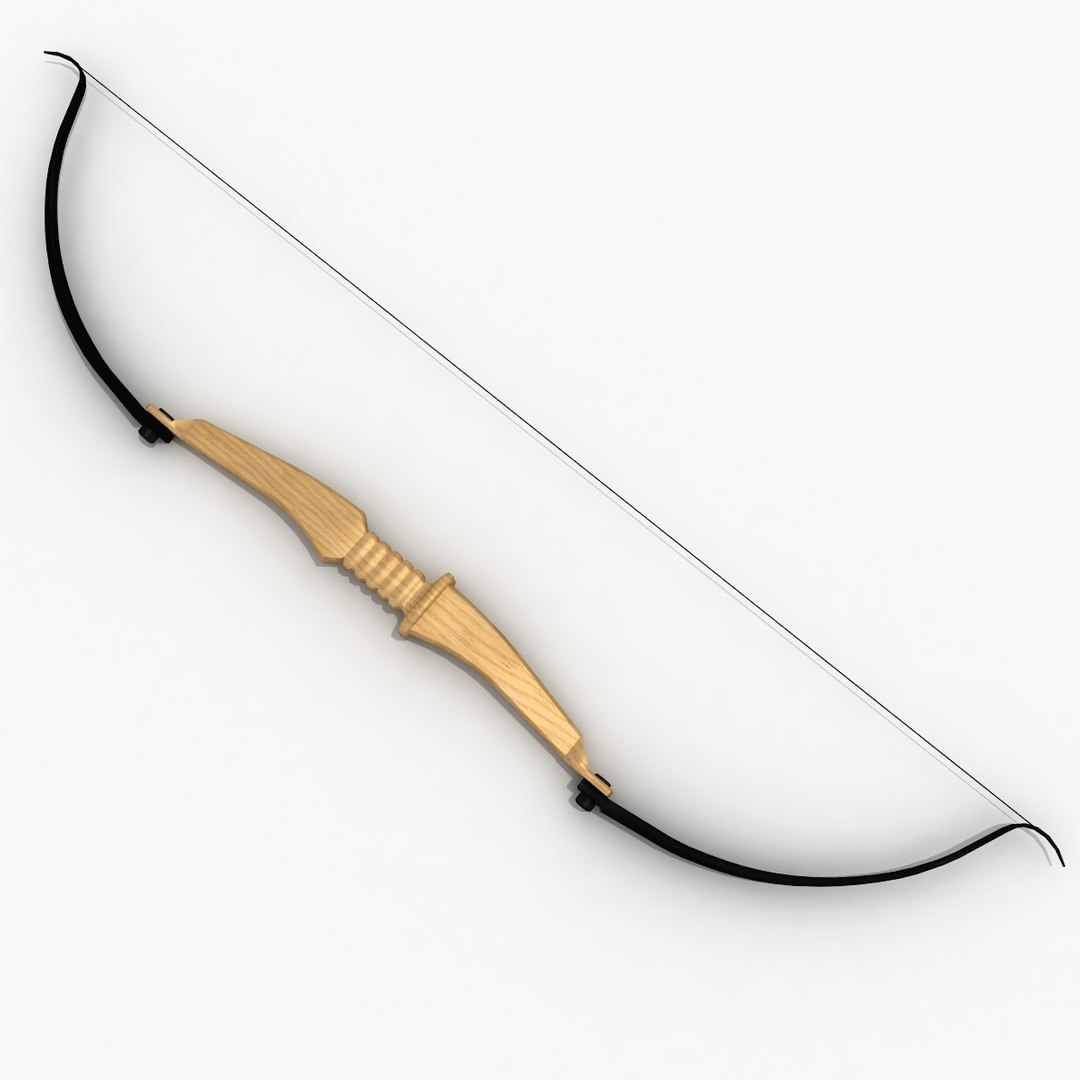 3d Model Classic Bow