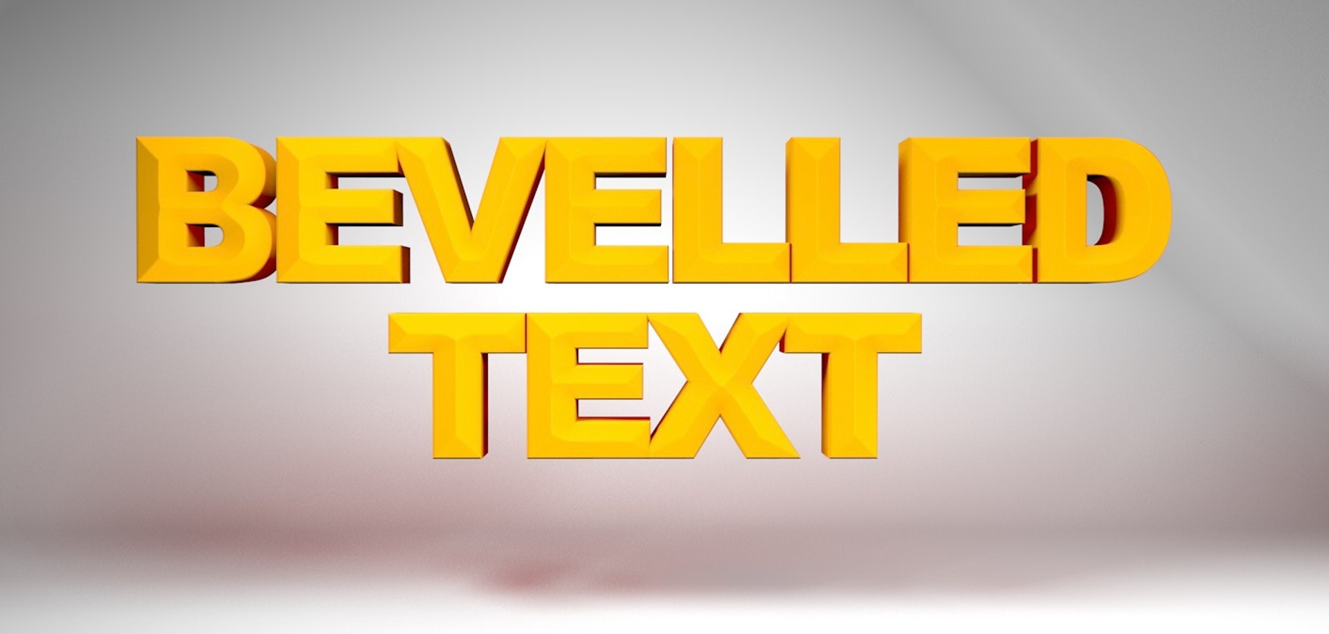 Free 3D Sharp Bevelled Text Editable - TurboSquid 1594645