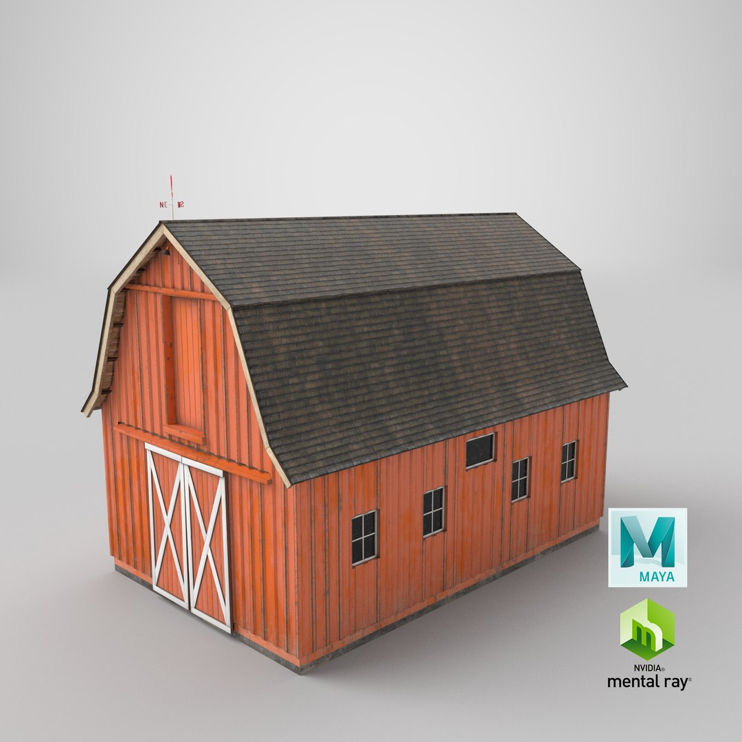 Barn-01 3D - TurboSquid 1160401