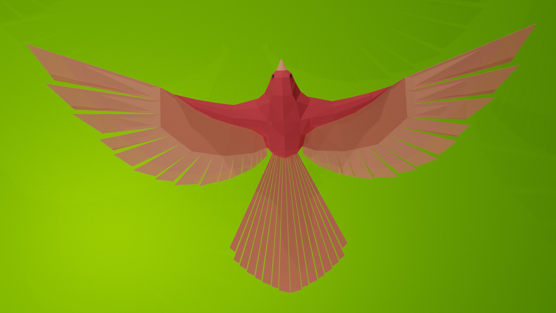 3D model Low poly bird mesh - TurboSquid 1973102