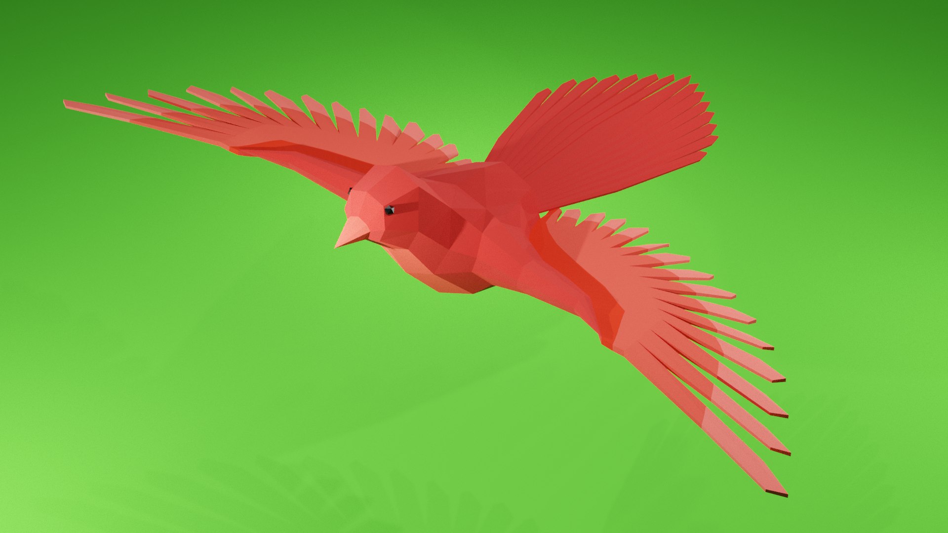 3D model Low poly bird mesh - TurboSquid 1973102
