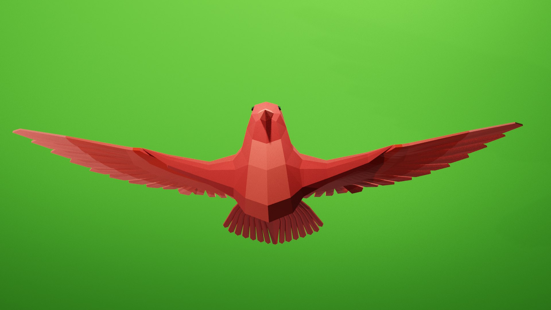3D model Low poly bird mesh - TurboSquid 1973102