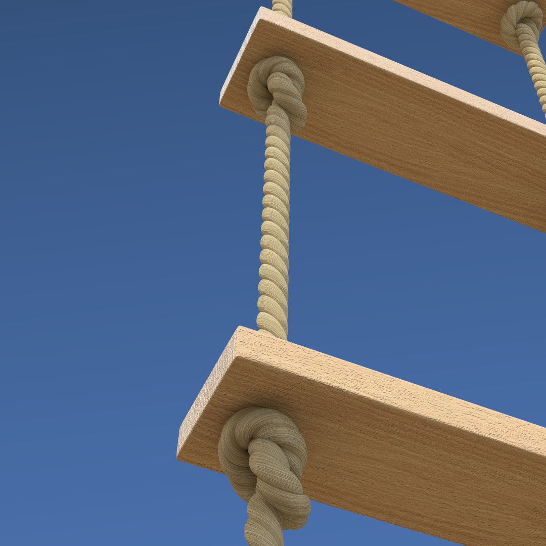 Rope Ladder 3D Model - TurboSquid 1233715