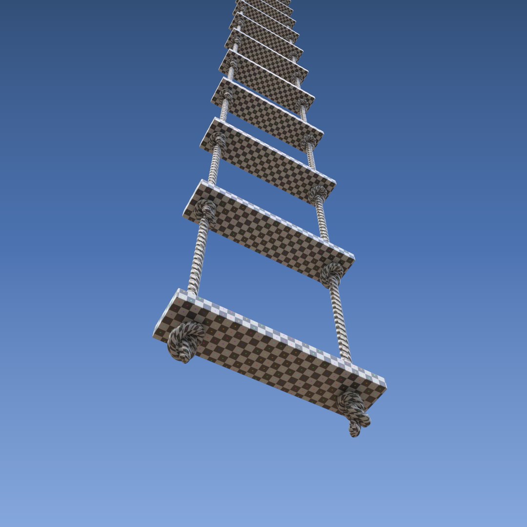 Rope Ladder 3D Model - TurboSquid 1233715