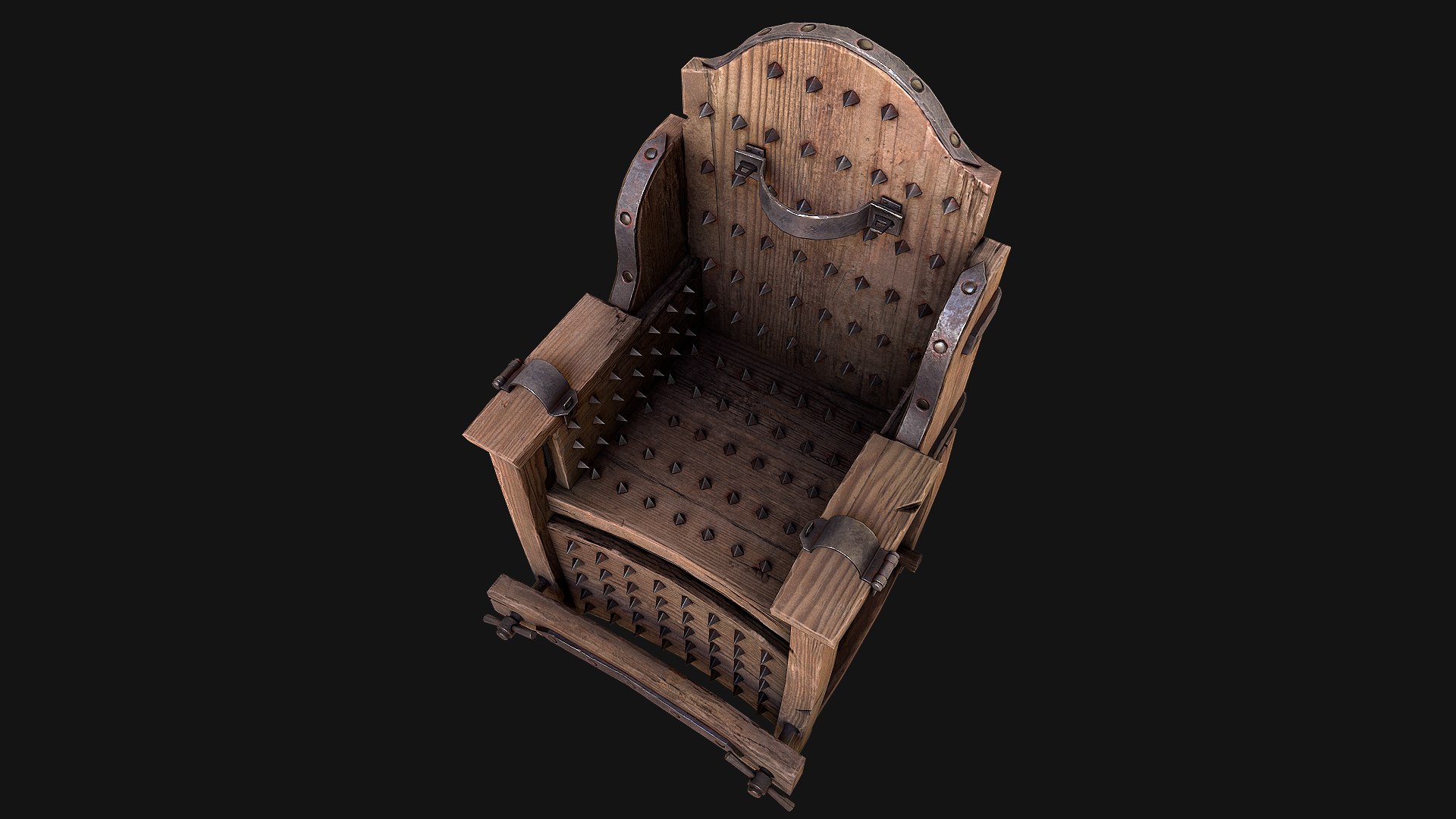 3D Torture Chair - TurboSquid 1985883