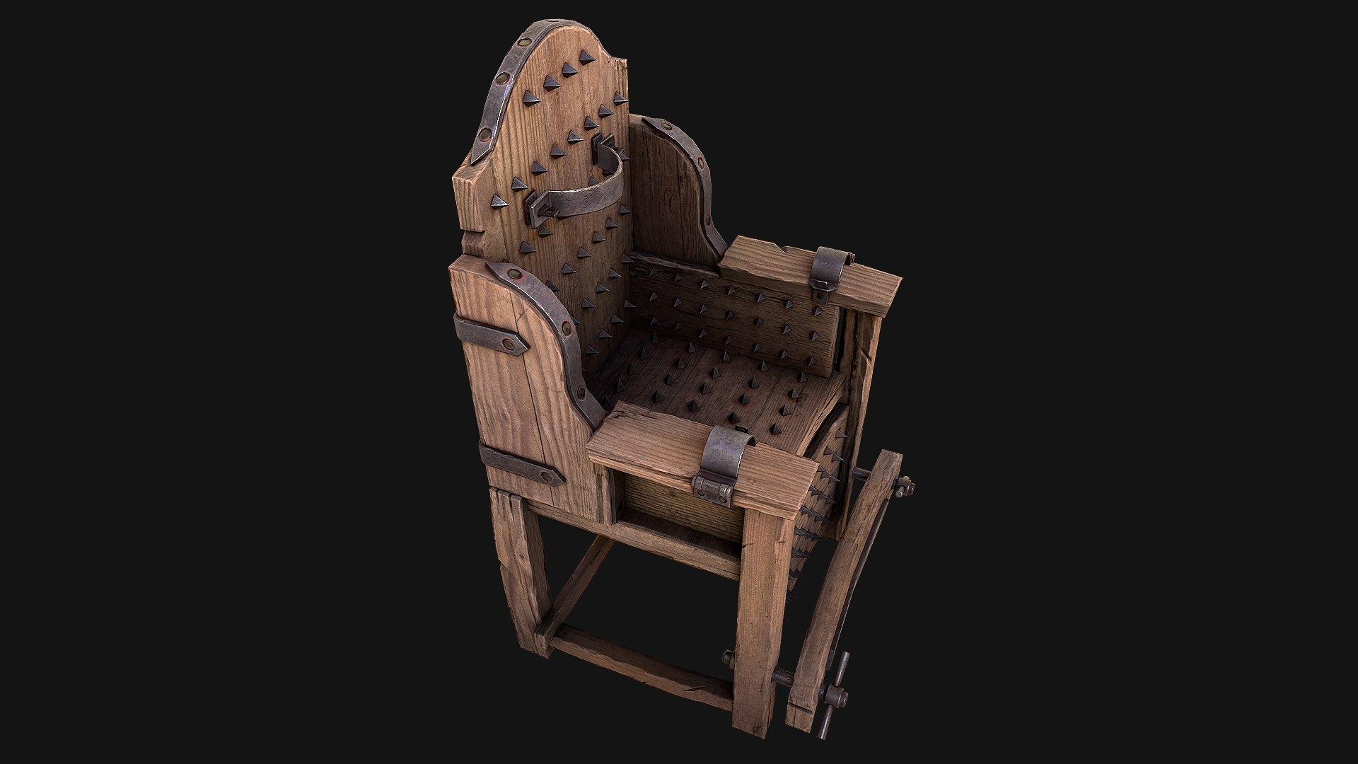 3D Torture Chair - TurboSquid 1985883