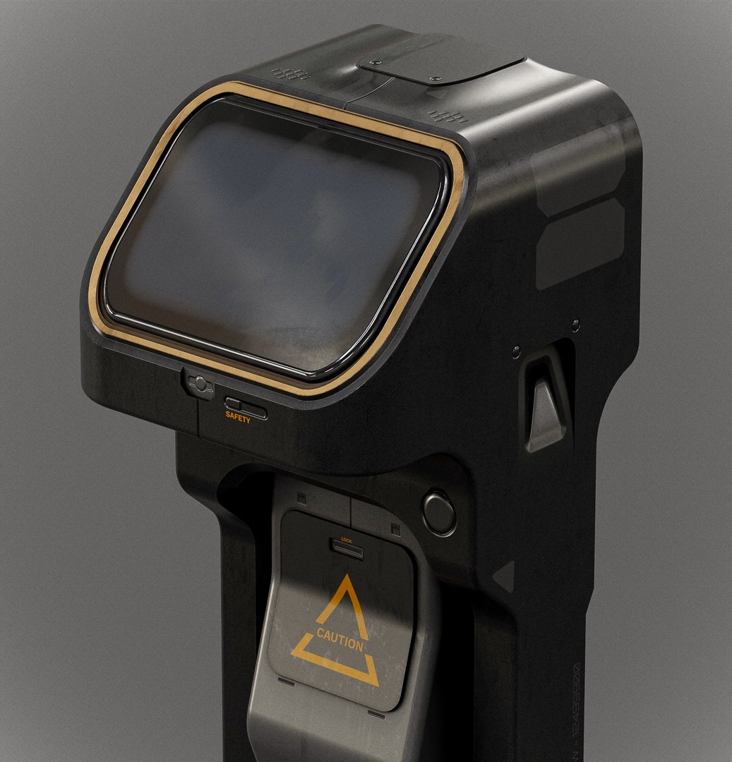 Sci-fi Console Station V3 Model - TurboSquid 2152549