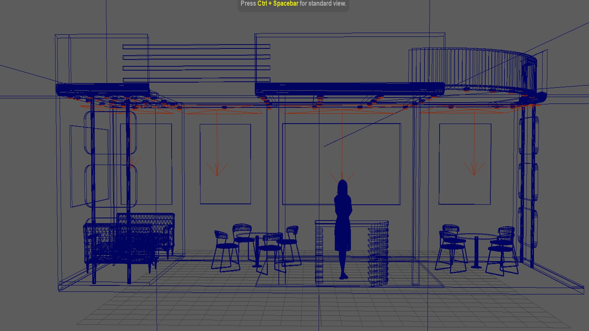 2 Side Open Stand 3D Model - TurboSquid 1990553