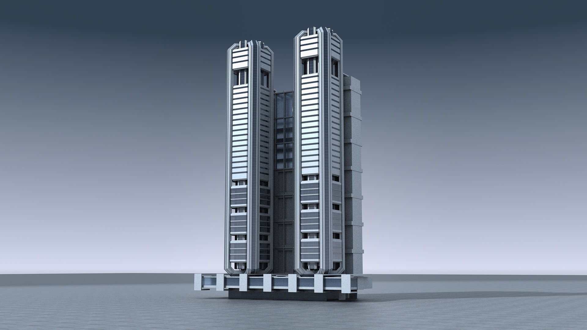 Future Building 040 3D Model - TurboSquid 2293664