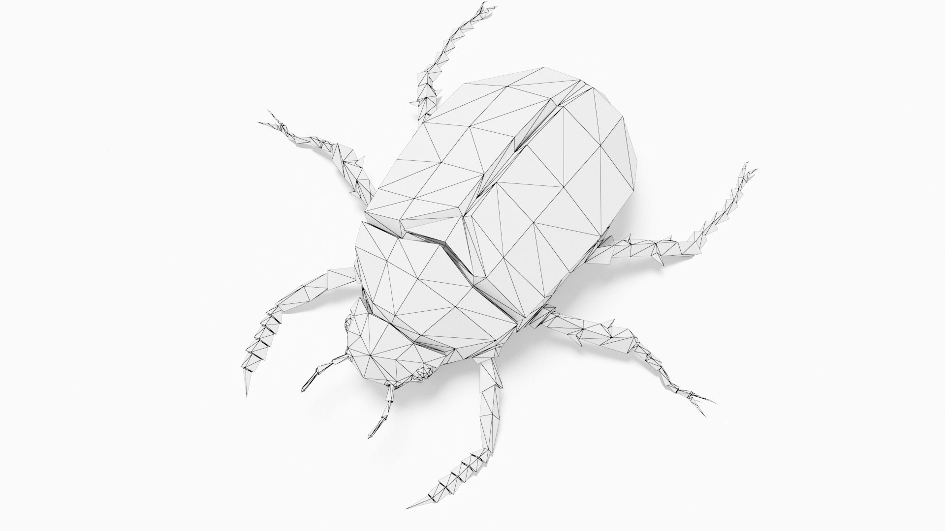 3D Bug - TurboSquid 1941371