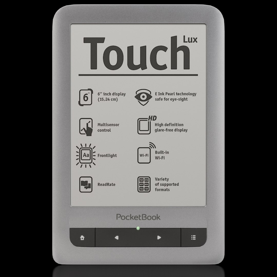 3d Model Pocketbook Touch 2