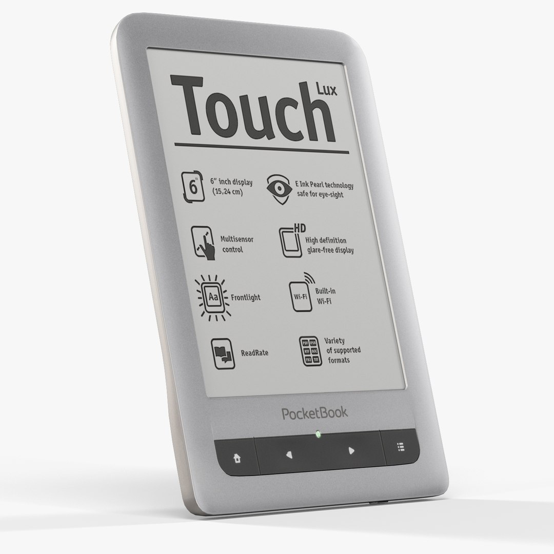 3d Model Pocketbook Touch 2