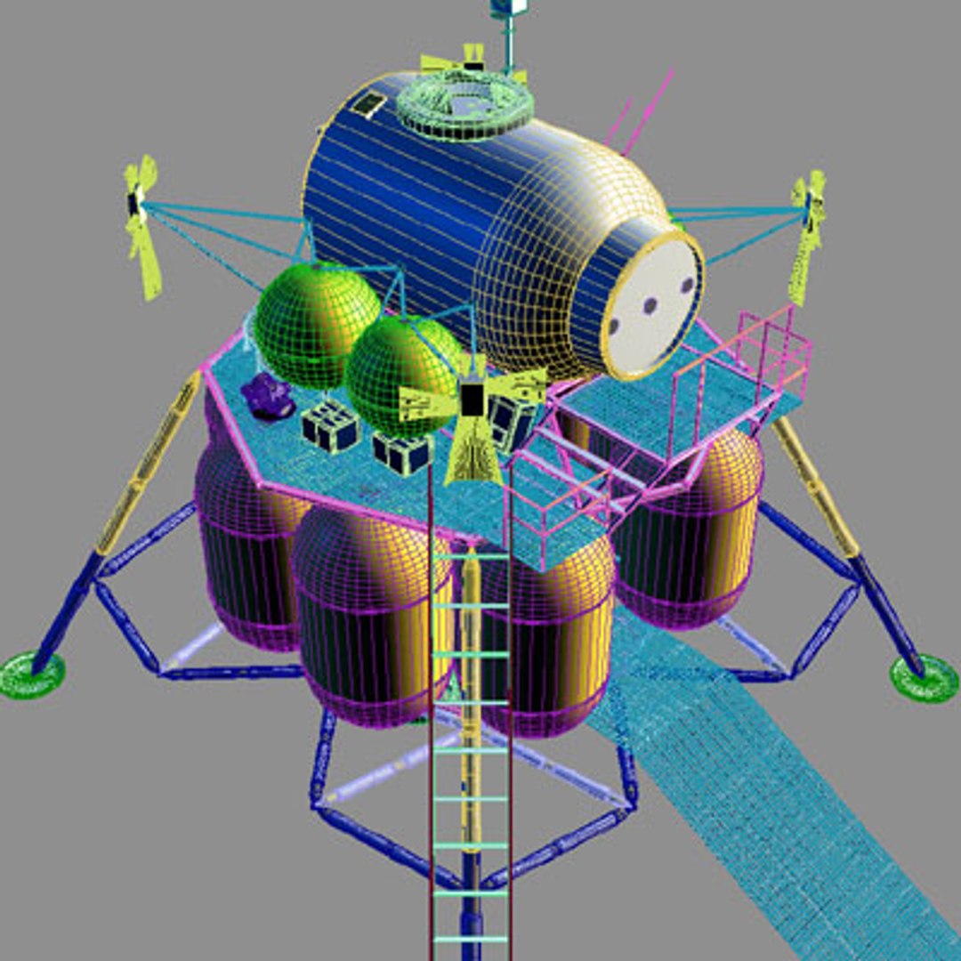 Nasa Lunar Surface Access 3d Model