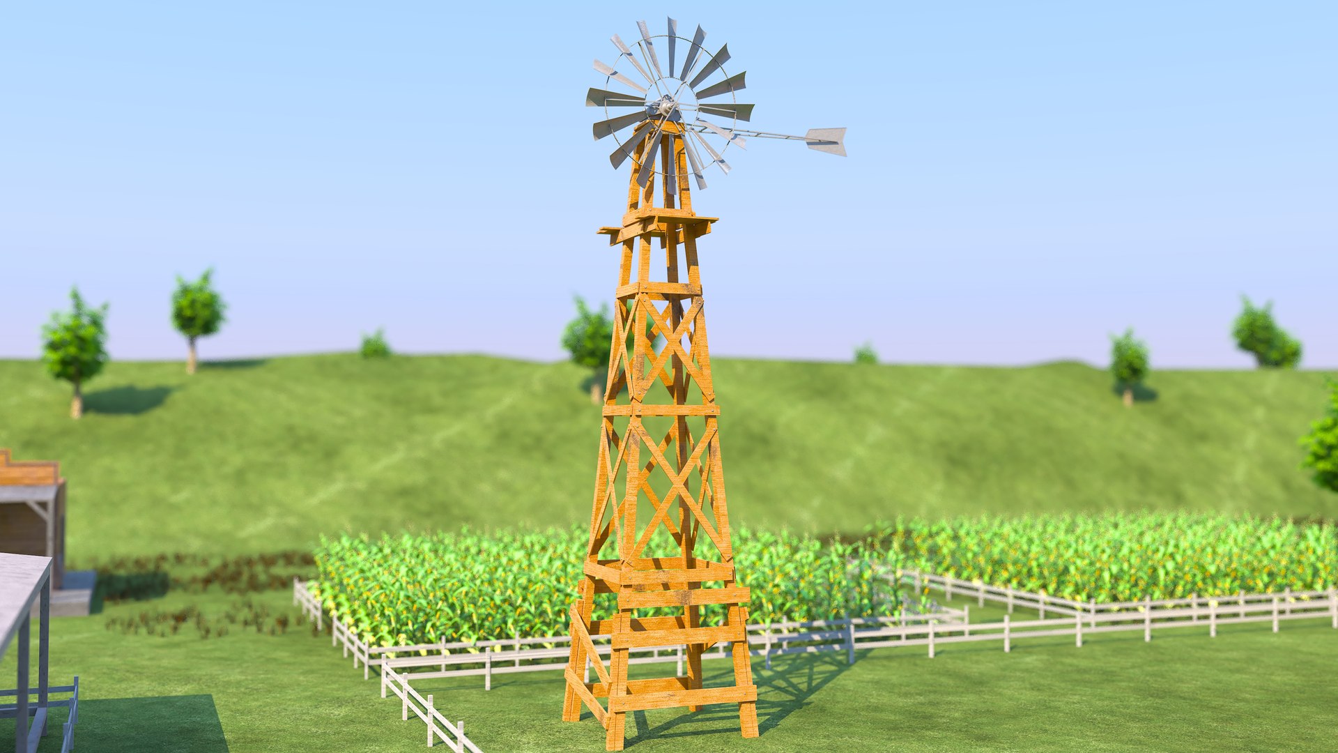 Farm 3D Model - TurboSquid 2267123