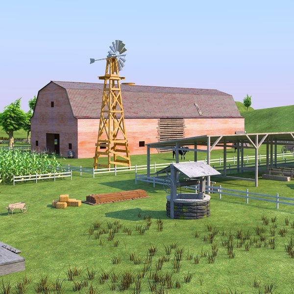 Farm 3D Models for Download | TurboSquid