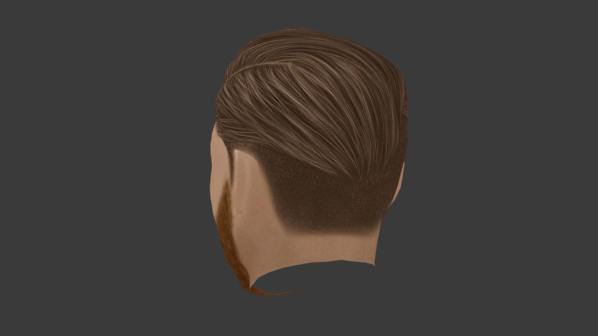 3D hair character - TurboSquid 1665433