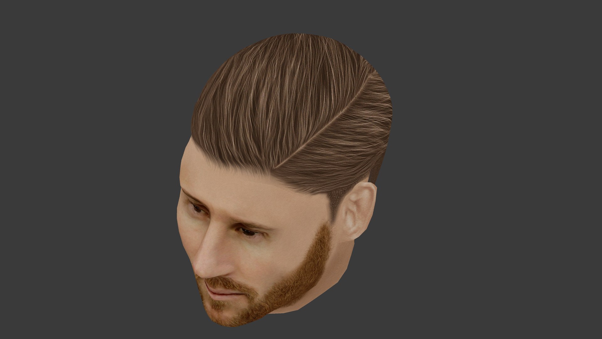 3D hair character - TurboSquid 1665433