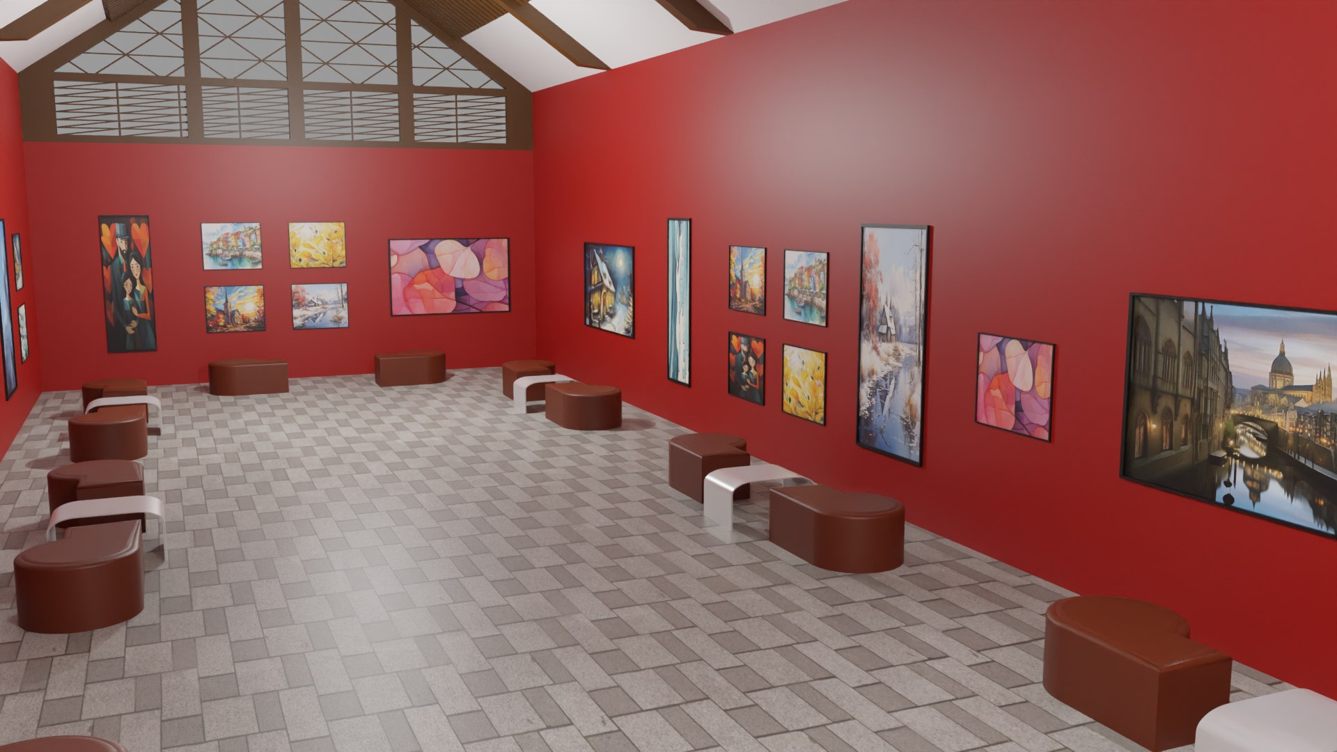 3D Art Gallery - TurboSquid 2157910