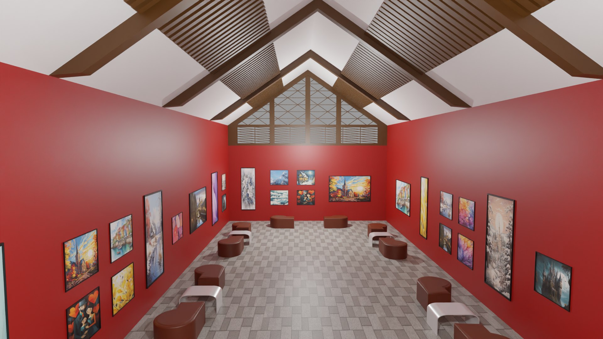 3D Art Gallery - TurboSquid 2157910