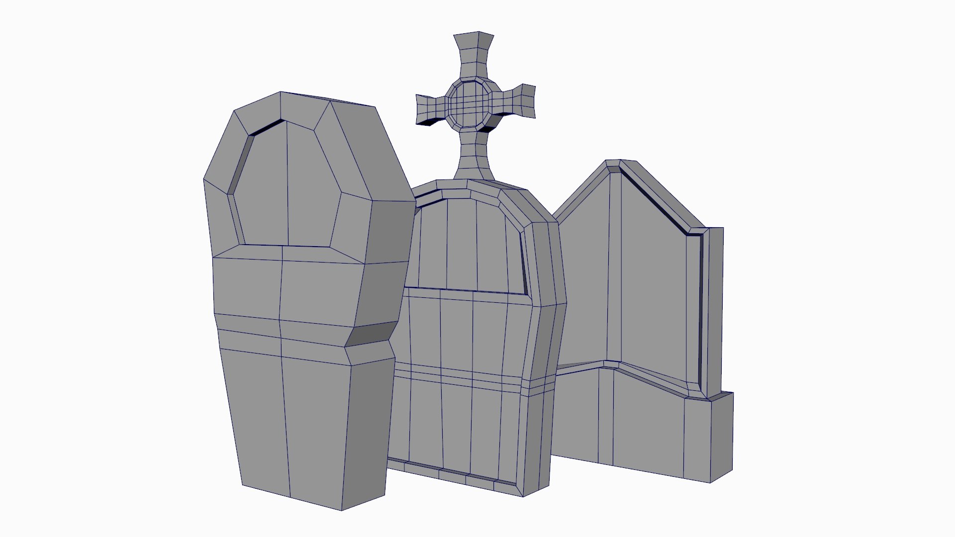 Grave Model - TurboSquid 1442666