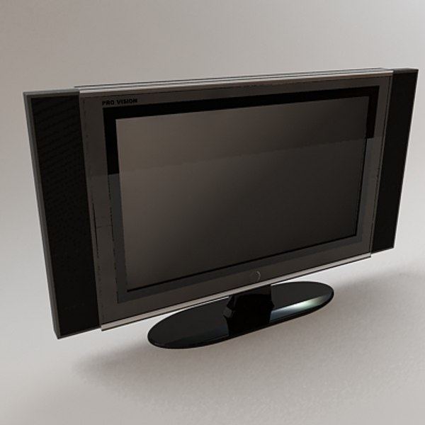 television 3d model
