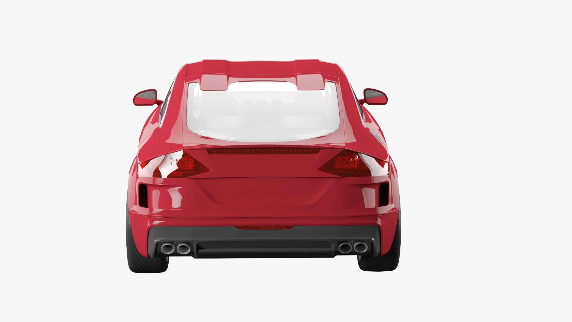 3D Generic Car Unique Coupe - TurboSquid 1980537