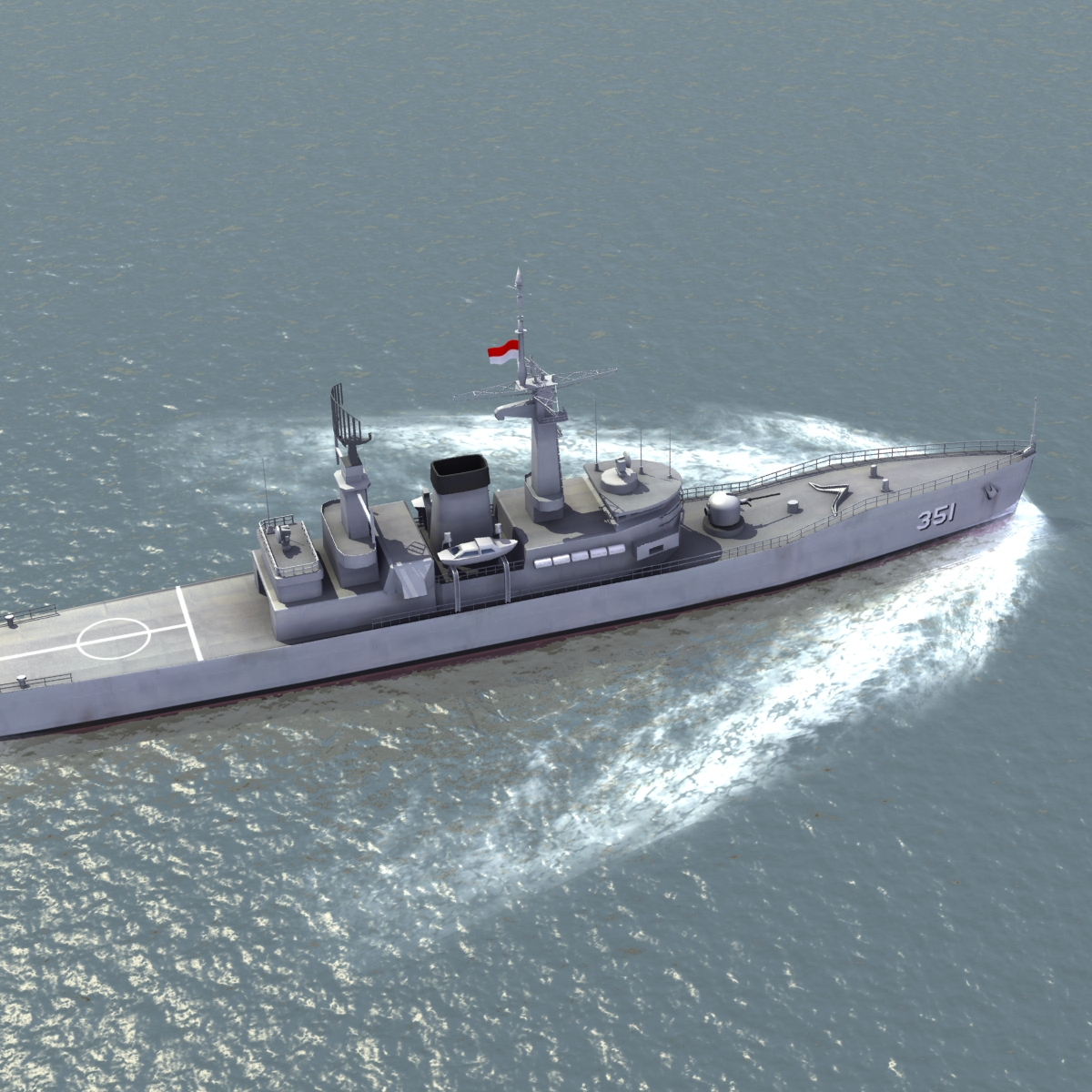 3d ahmad yani class frigate