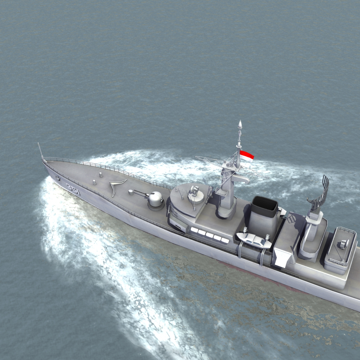 3d ahmad yani class frigate