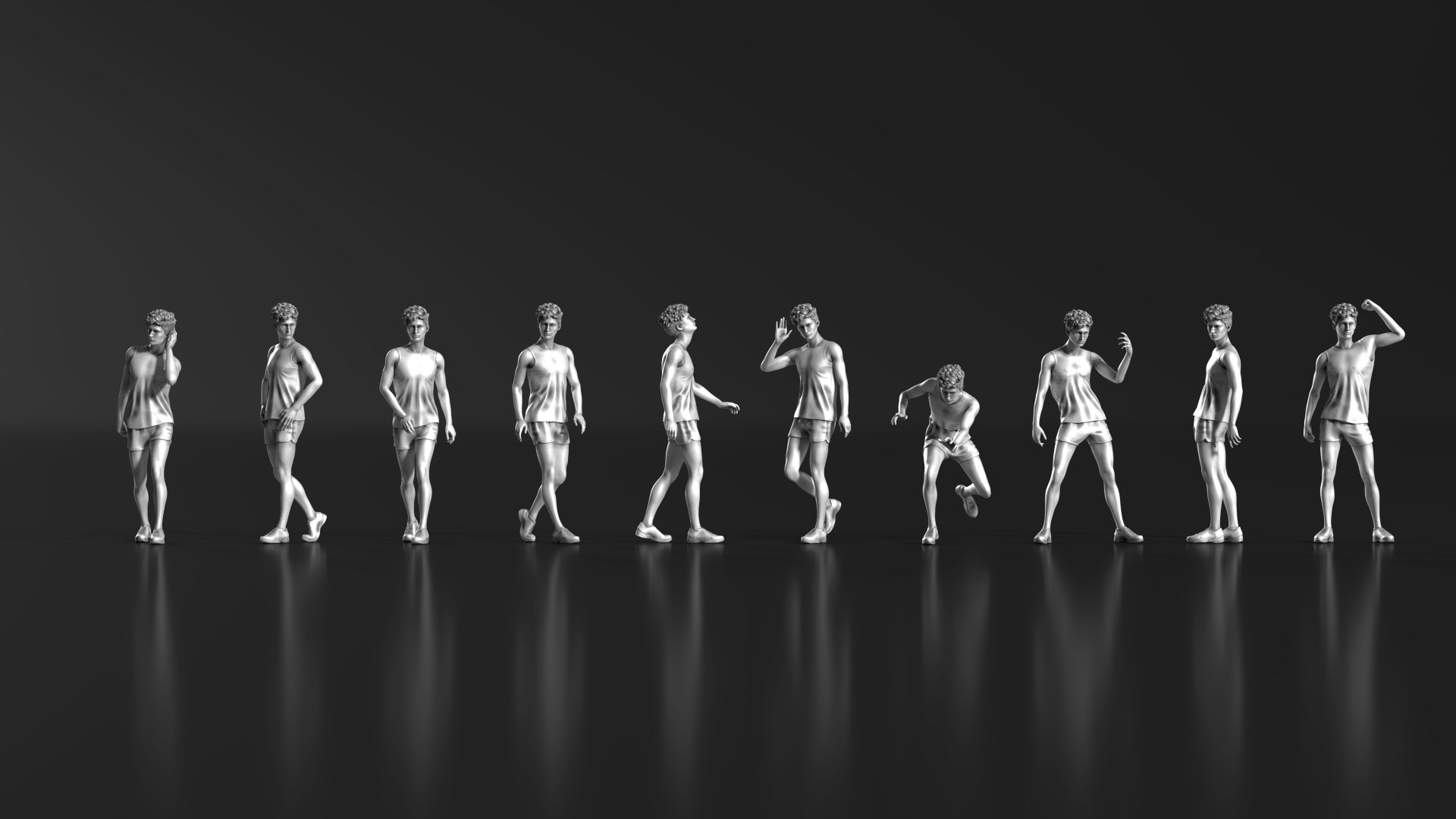 HD People 06 Standing Model - TurboSquid 1882805
