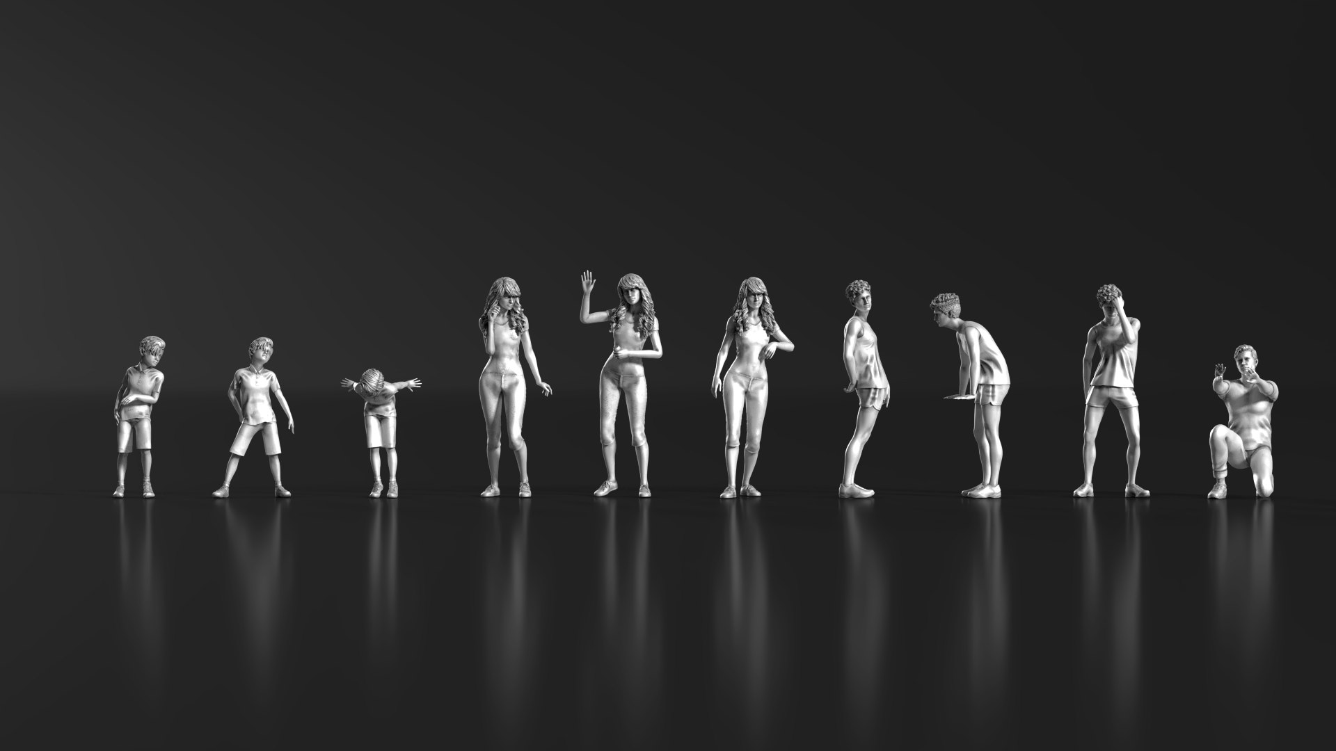 HD People 06 Standing Model - TurboSquid 1882805