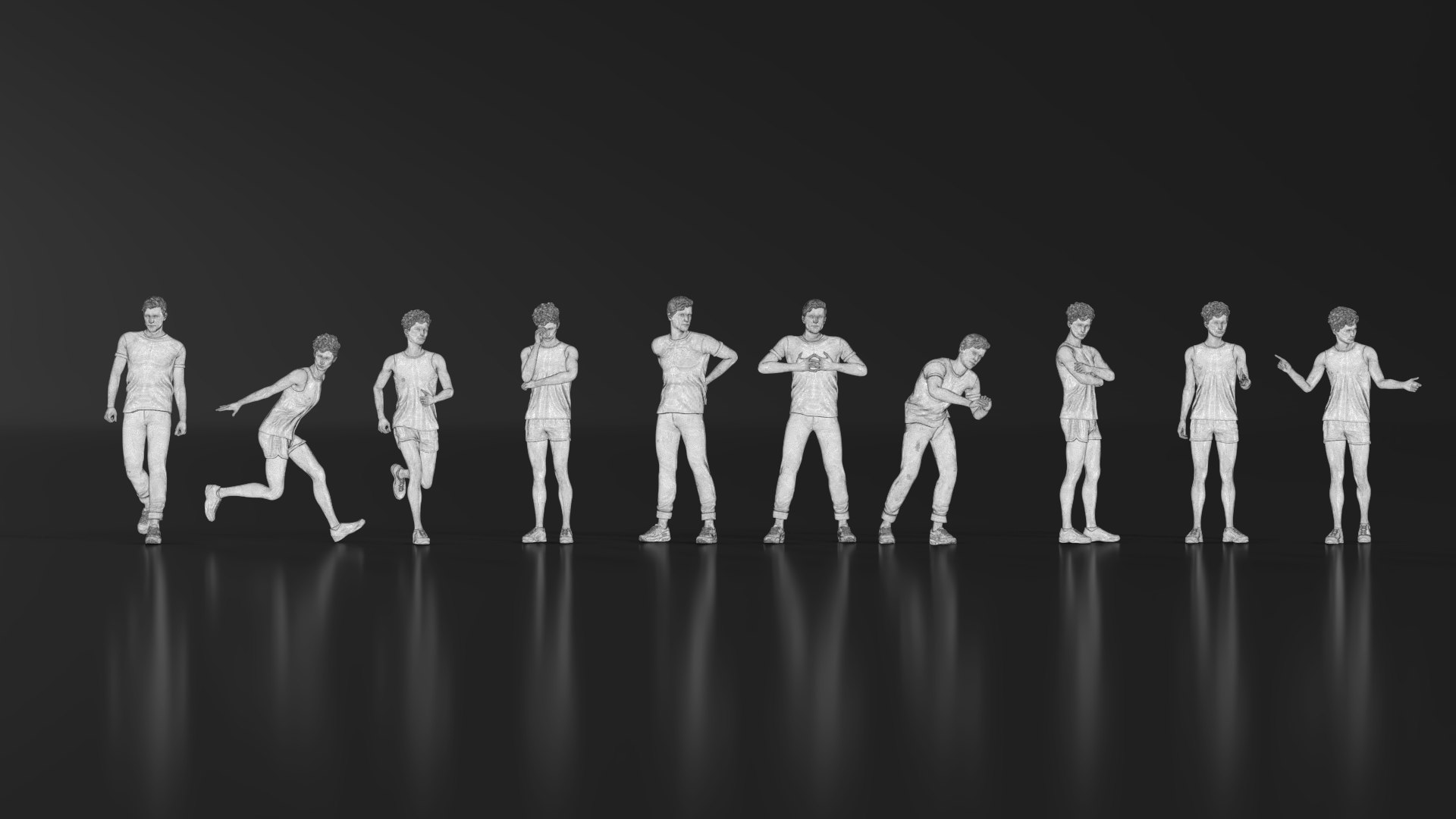 HD People 06 Standing Model - TurboSquid 1882805