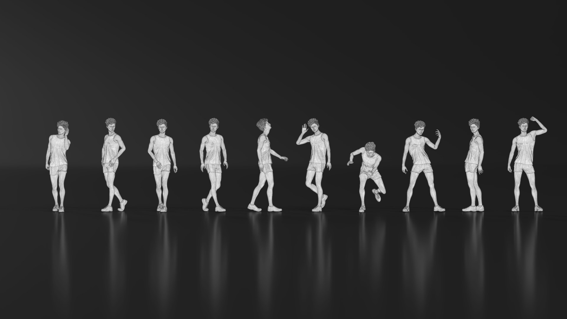 HD People 06 Standing Model - TurboSquid 1882805