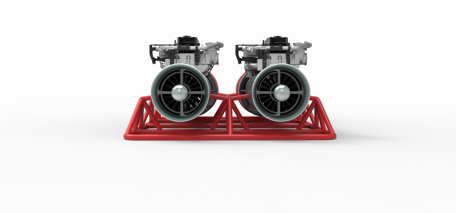 Jet Engine Frame 3D Model - TurboSquid 1381140